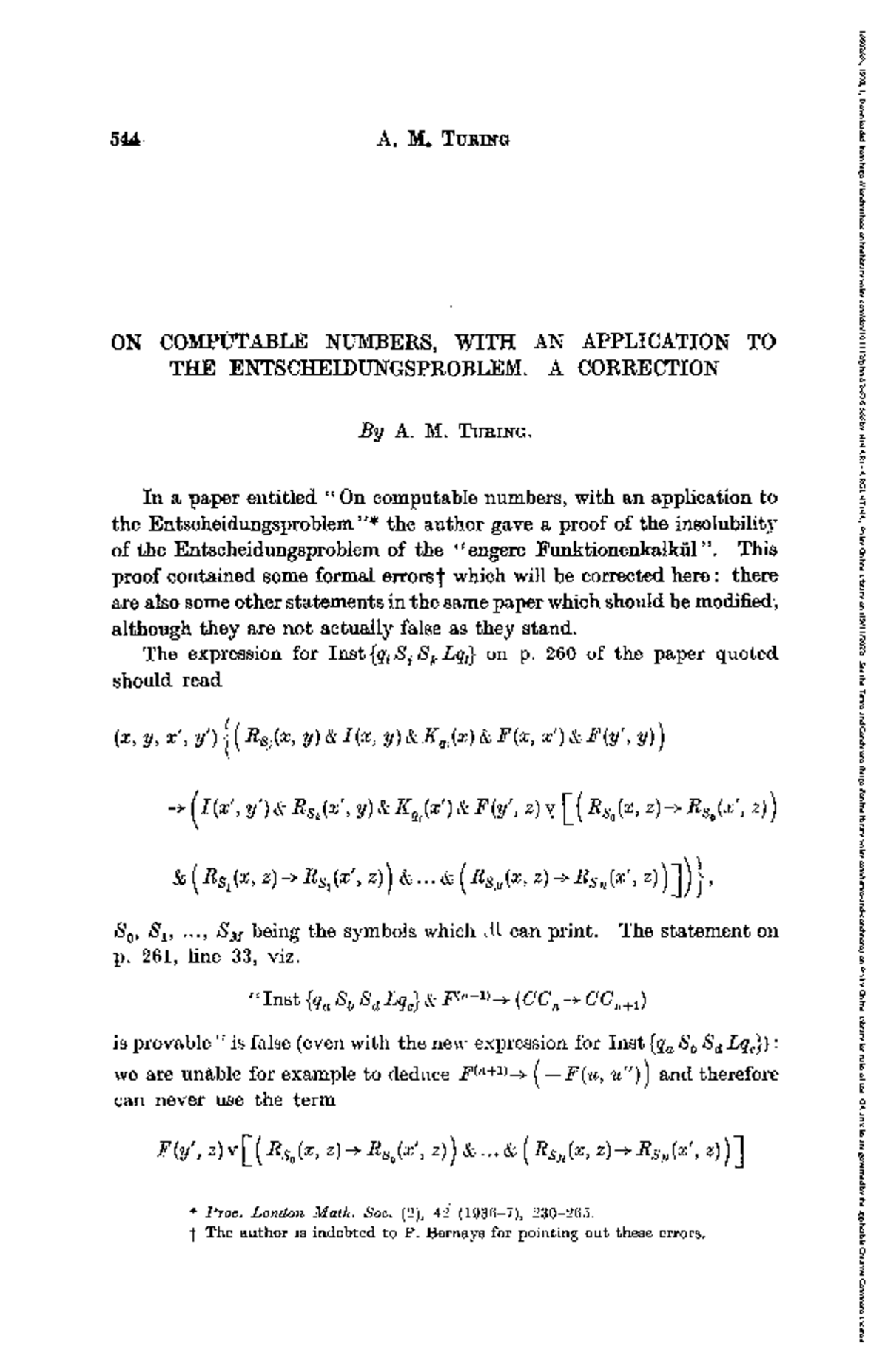 LF-Proceedings of London Math Soc - 1938 - Turing - On Computable ...