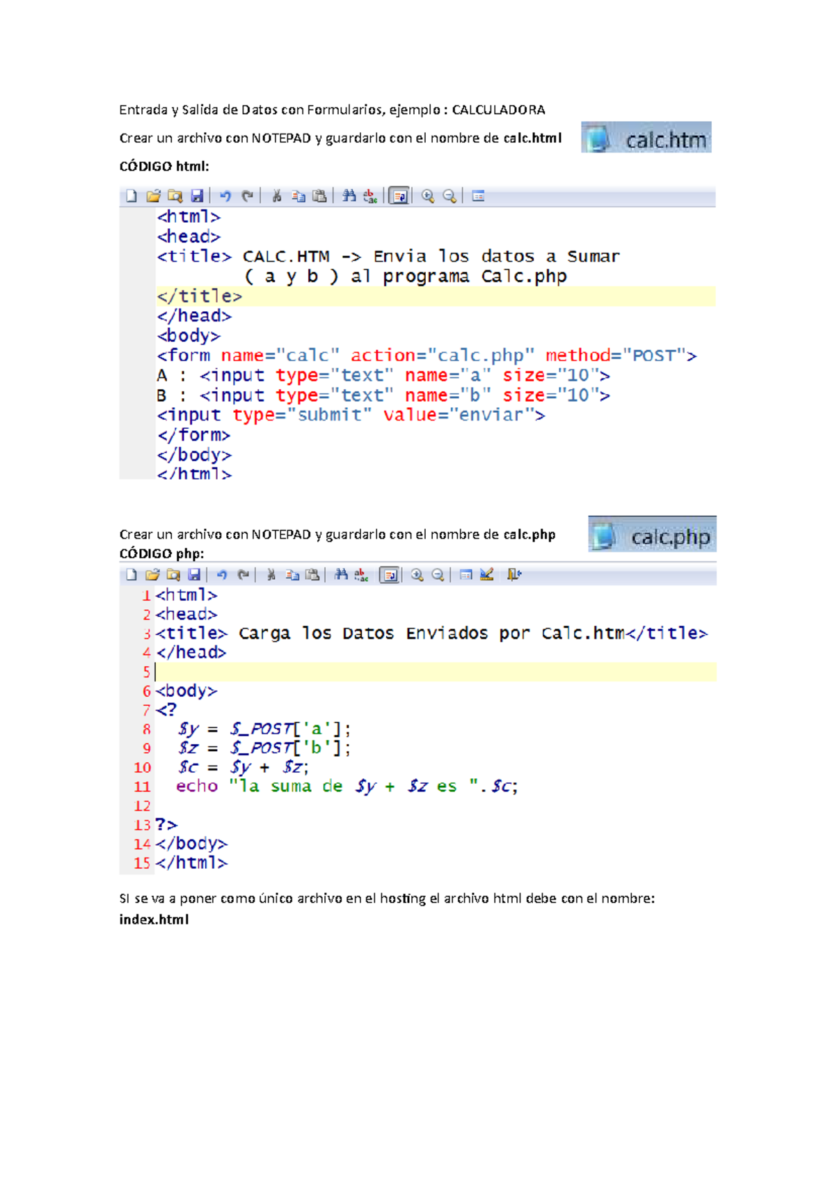 Ejercicio DE PHP - Normas Internacionales de Información Financiera - Studocu