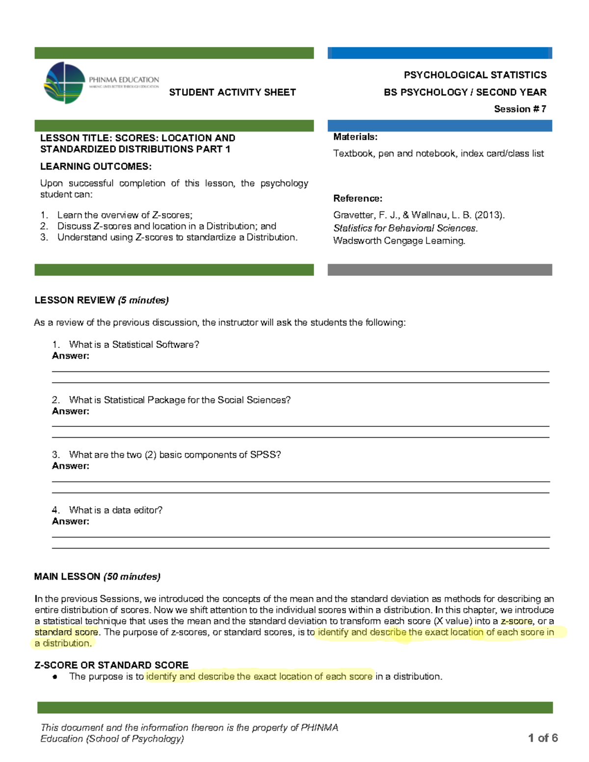 SAS Session-7 Scores-Location-and-Standardized-Distributions-Part-1 ...
