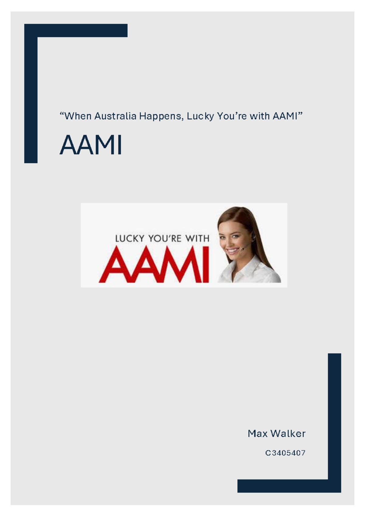 AAMI c3405407 max walker - “When Australia Happens, Lucky You’re with AAMI” AAMI Max Walker C ...