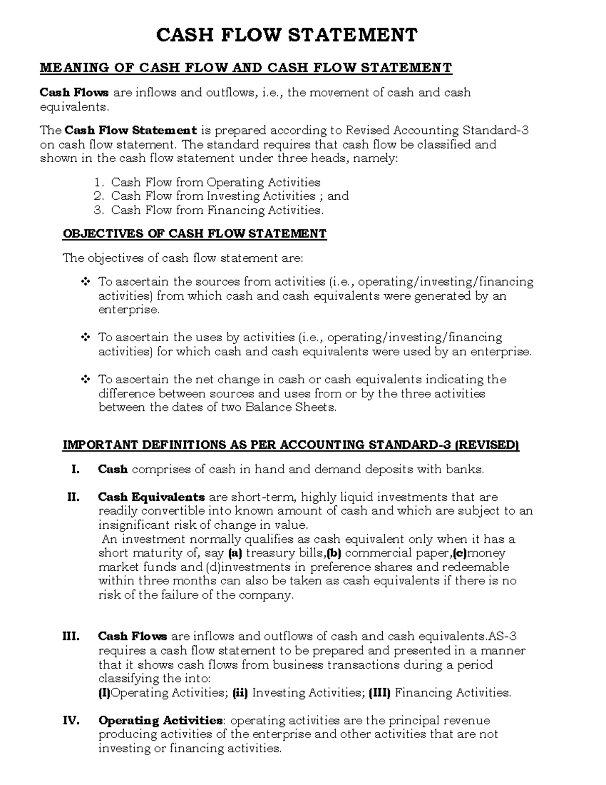 Cashflowstatementpdf-130123054534-phpapp 01 - CASH FLOW STATEMENT ...