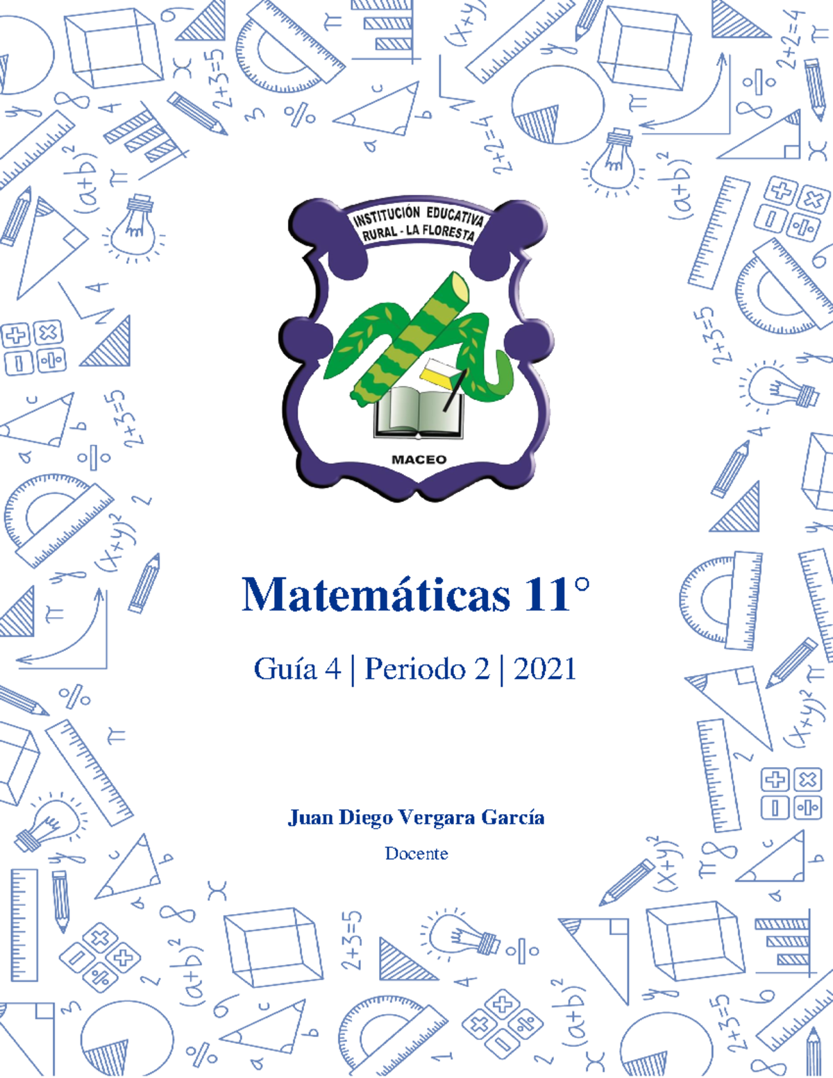 Matematica 11 Actividad 4 - Matemáticas 11 ° Guía 4 | Periodo 2 | 2021 ...