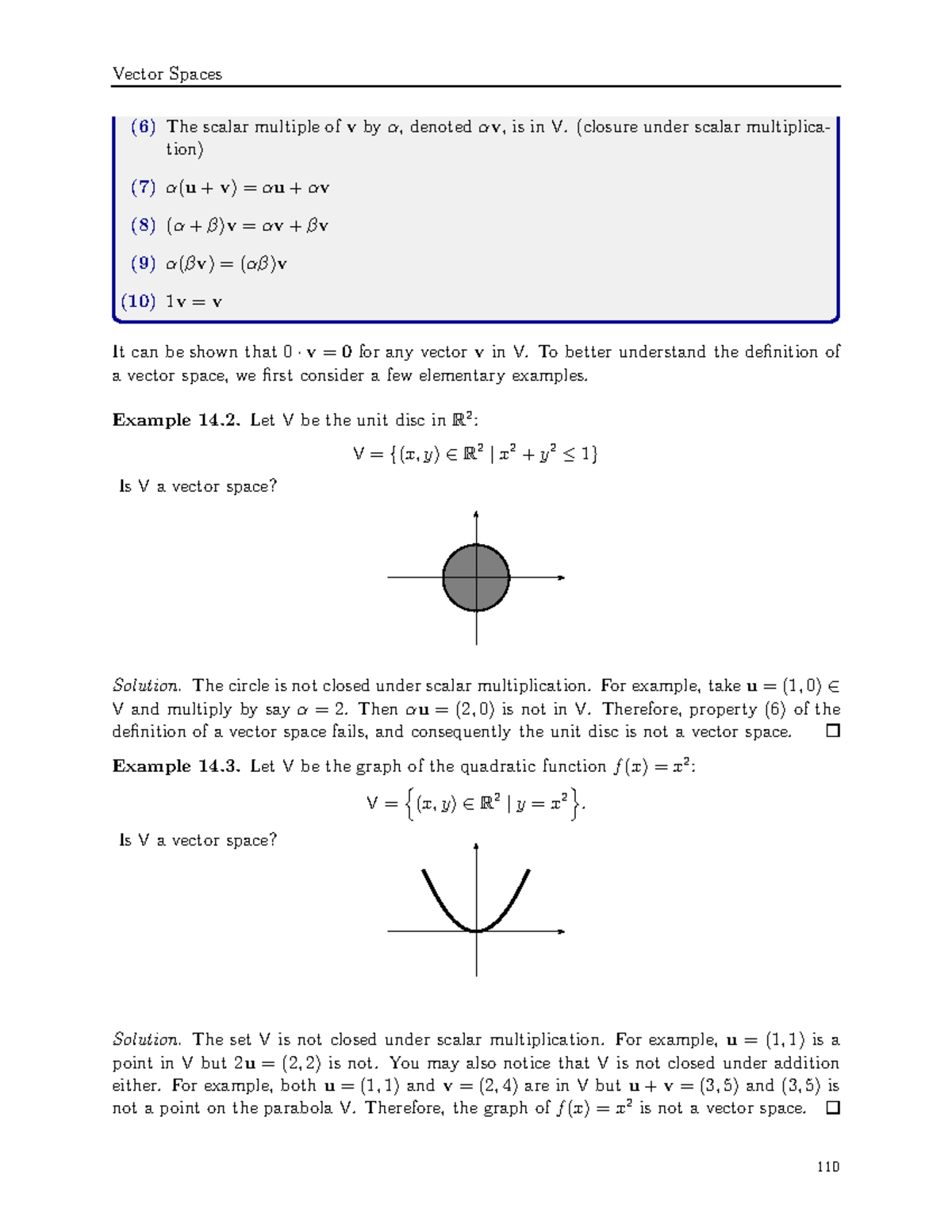 Linear algebra-20 - good - Vector Spaces (6) The scalar multiple of v ...