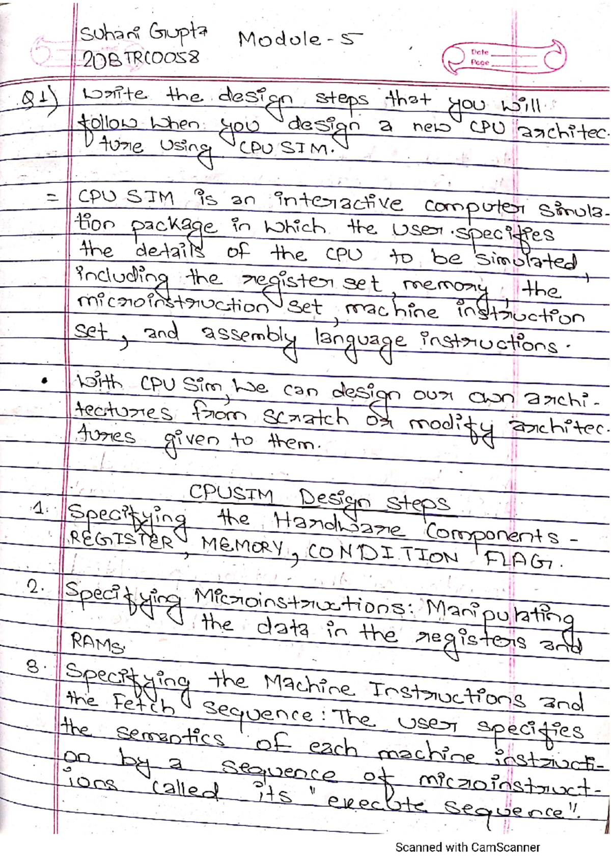 Module 5 ans - Digital Electronics - Studocu