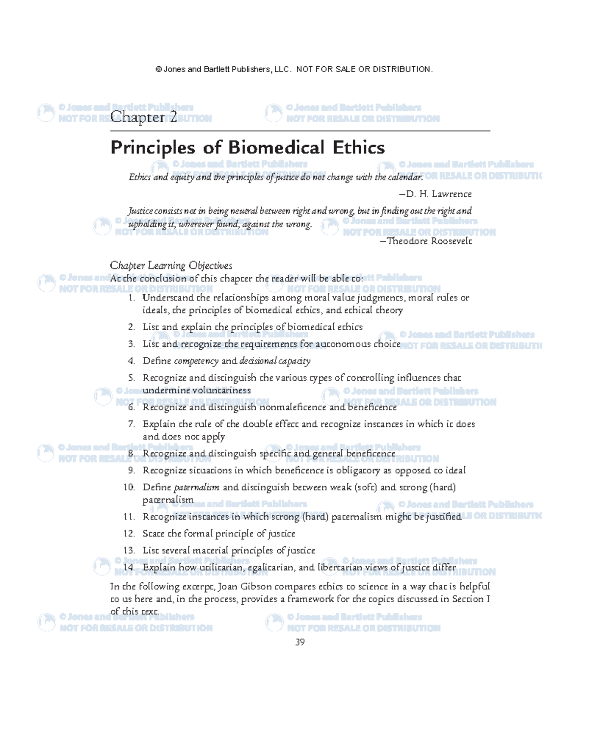 Biomedical ethics unlocked - Chapter 2 Principles of Biomedical Ethics ...