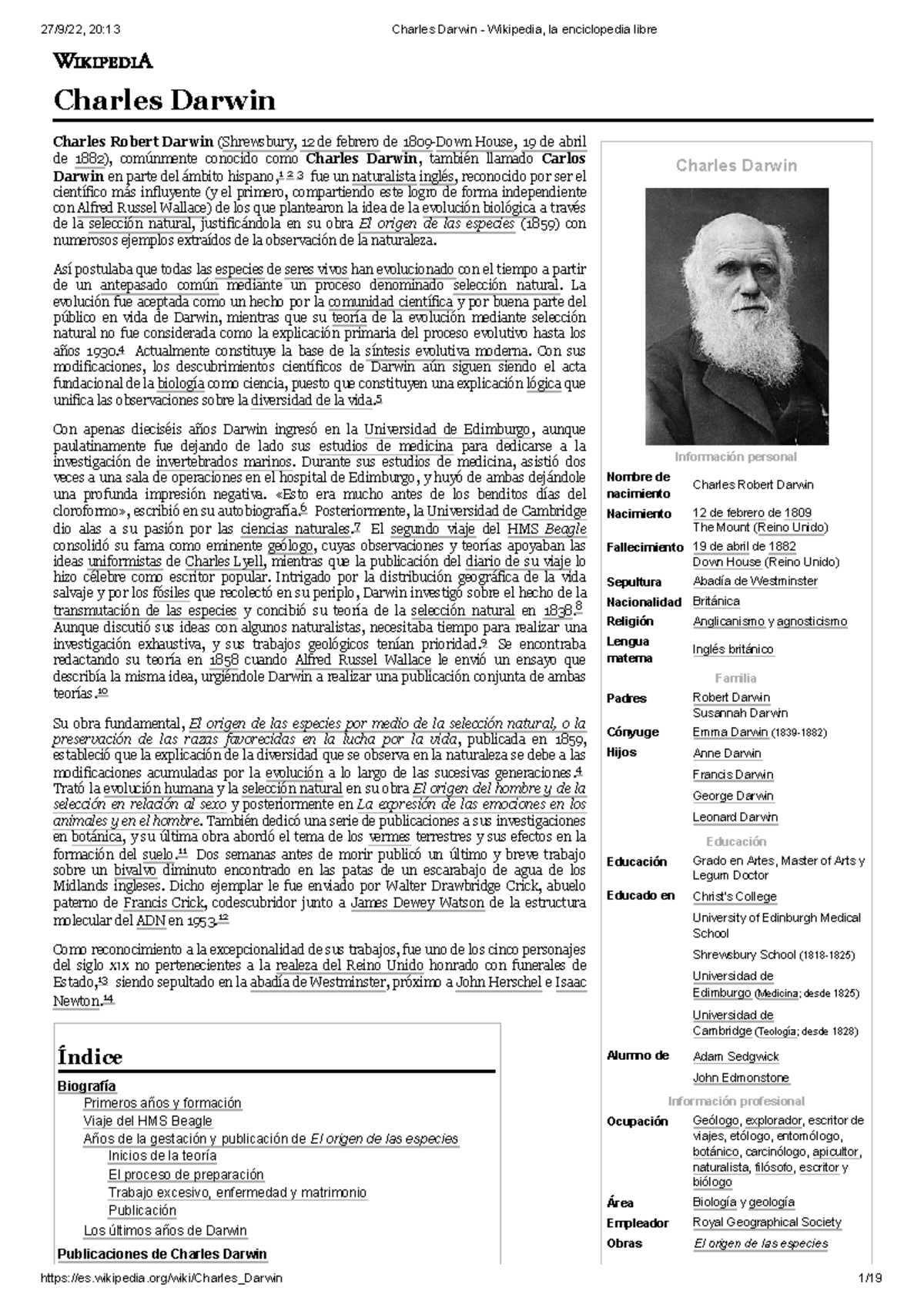 Diagrama De Venn De Charles Darwin Diagrama De Venn. Para Qu