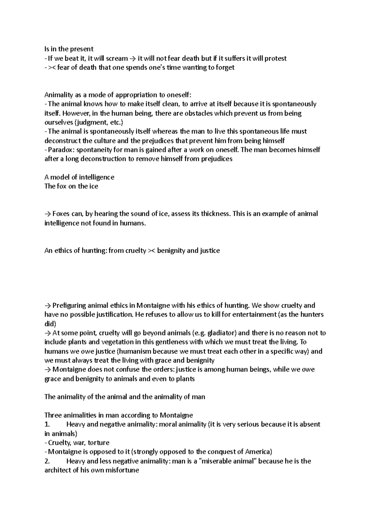 Is in the present - Special Topics In Philosophy - Is in the present If ...