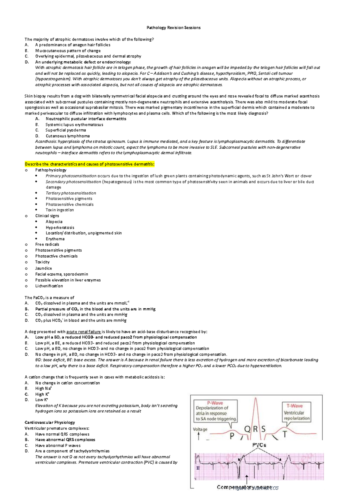 Path-revision - Path-revision - Pathology Revision Sessions The ...