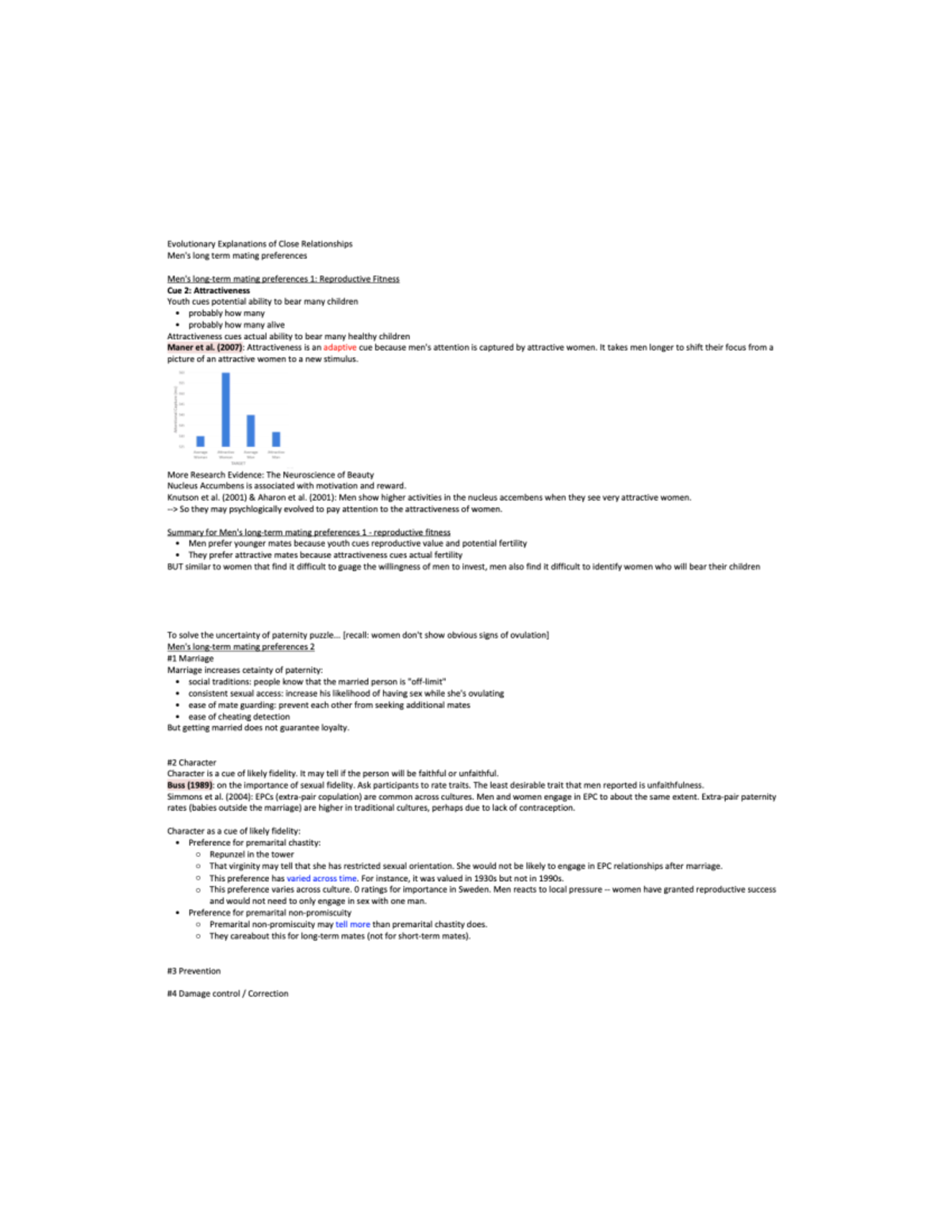 Lecture note 9 - PSYC 3ac3 - Studocu