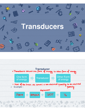 Generalized measurement system block diagram, elements, stages, example ...