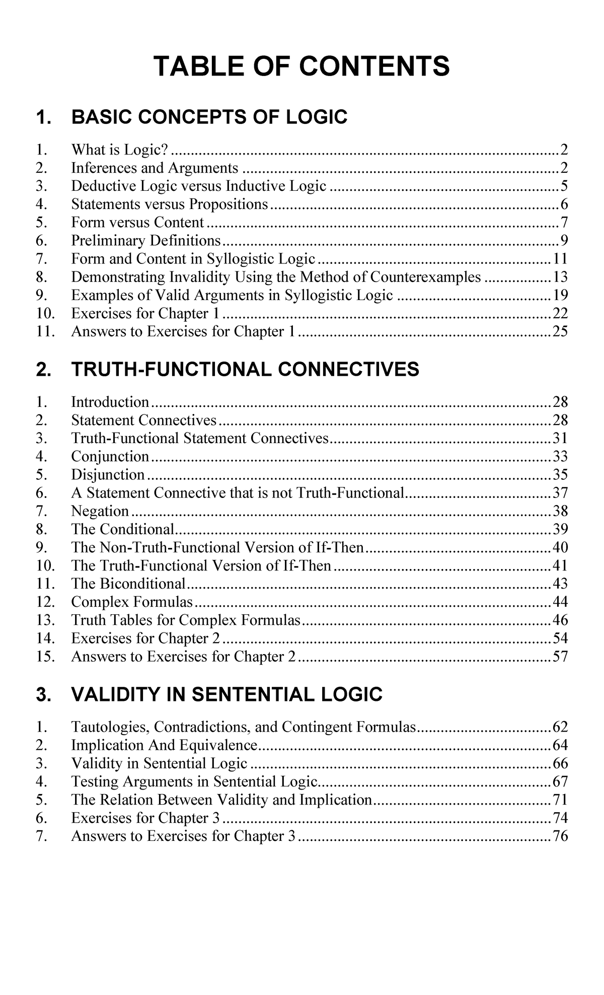 Gary Hardegree 1 - TABLE OF CONTENTS iv Hardegree, Symbolic Logic What is Logic? - Studocu