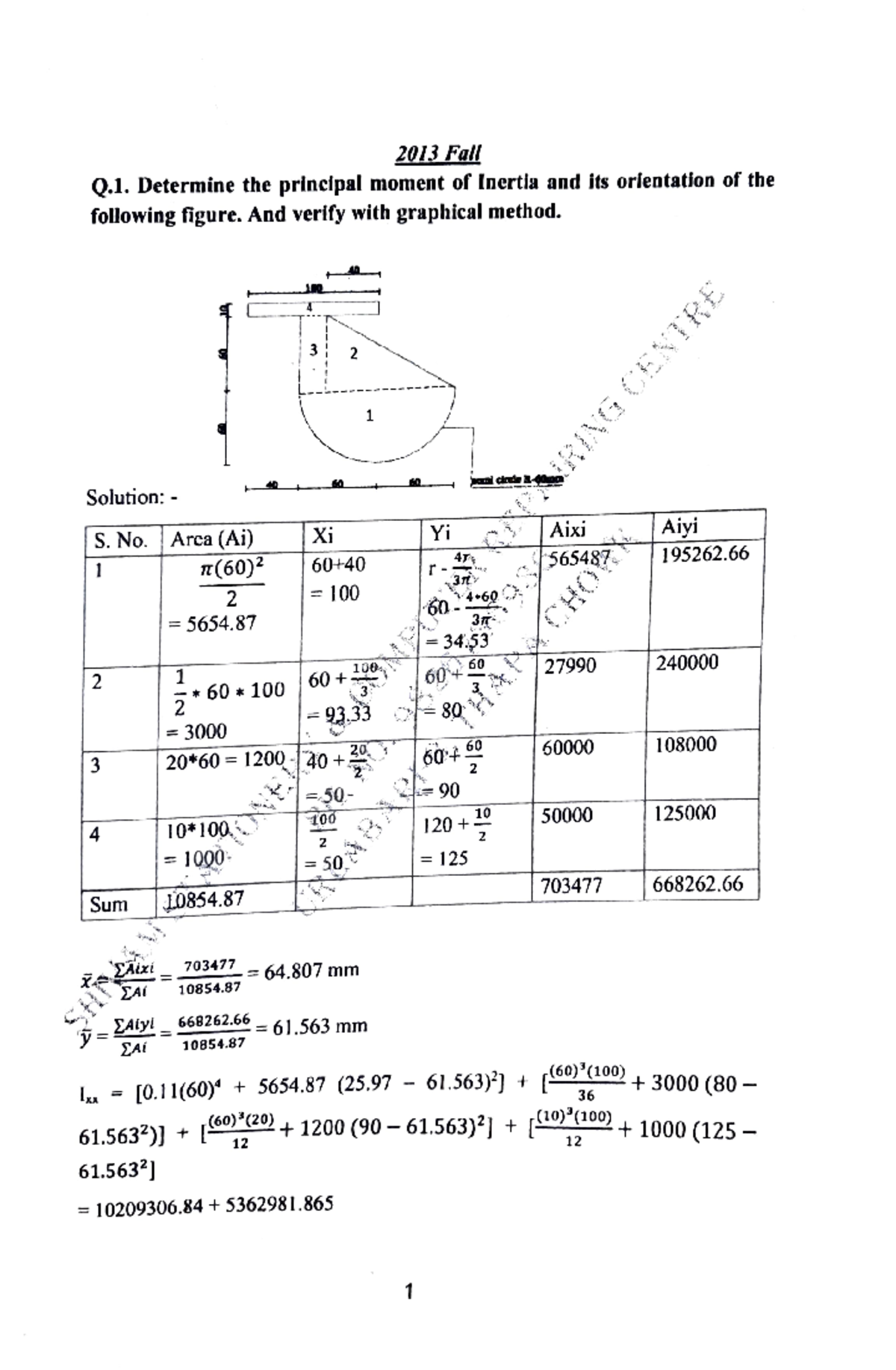 SOM solution - strength of material - Studocu