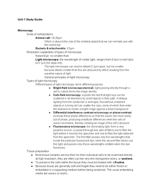 Cell Structure and Function Unit 3 Study Guide - Unit 3 Cell signaling ...