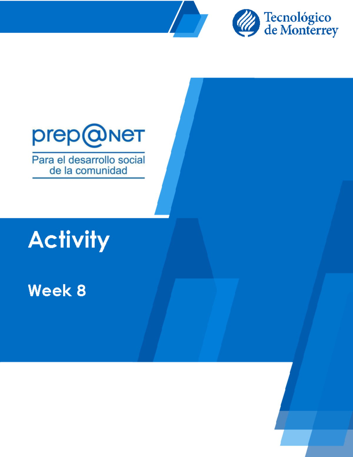 Activity 8 - Verbos en pasado participio - Activity Week 8 Evaluation Simple Past – Affirmatives ...