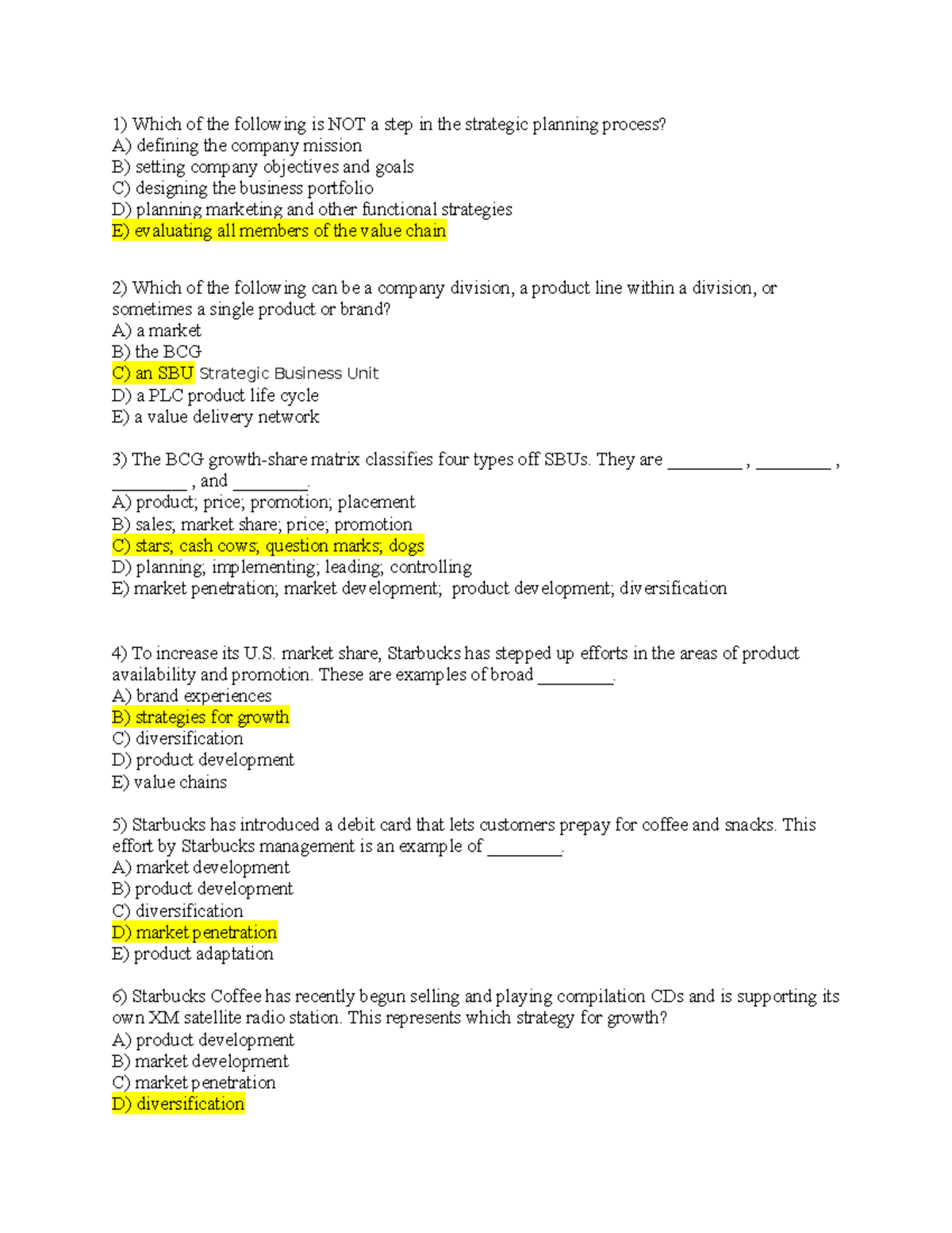 Chapter 2 and 3 MCQs - PMK/POM - Which of the following is NOT a step ...