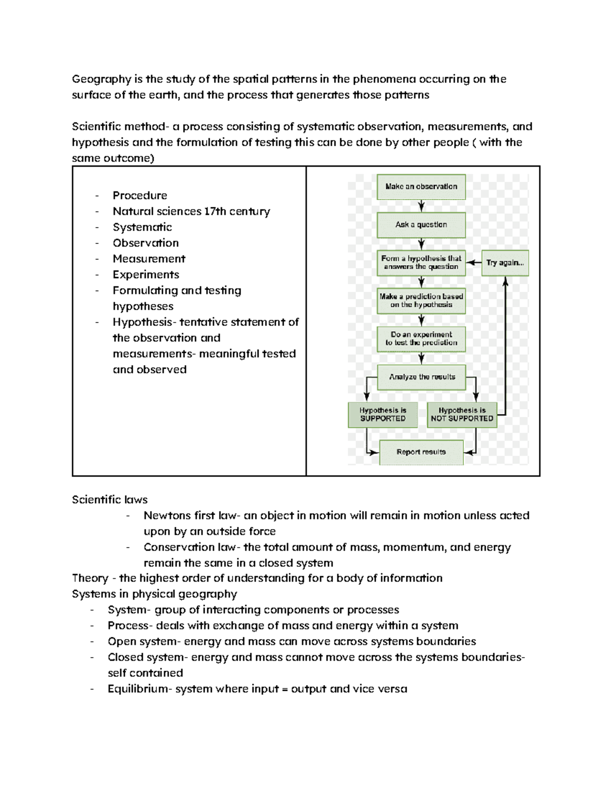 GEOG 1 24-26 23 - Geography 101 lecture notes chapter 4. - Geography is ...