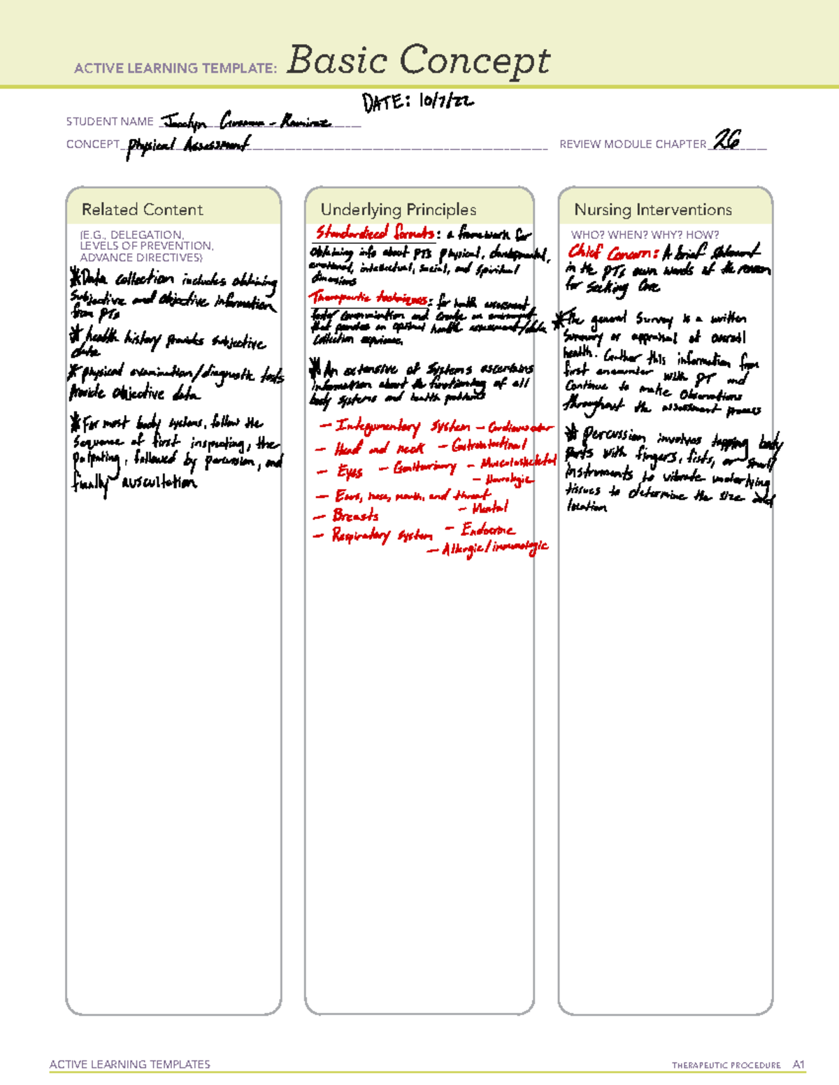 Guzman-Ramirez Fund Physical assessment Template - ACTIVE LEARNING ...