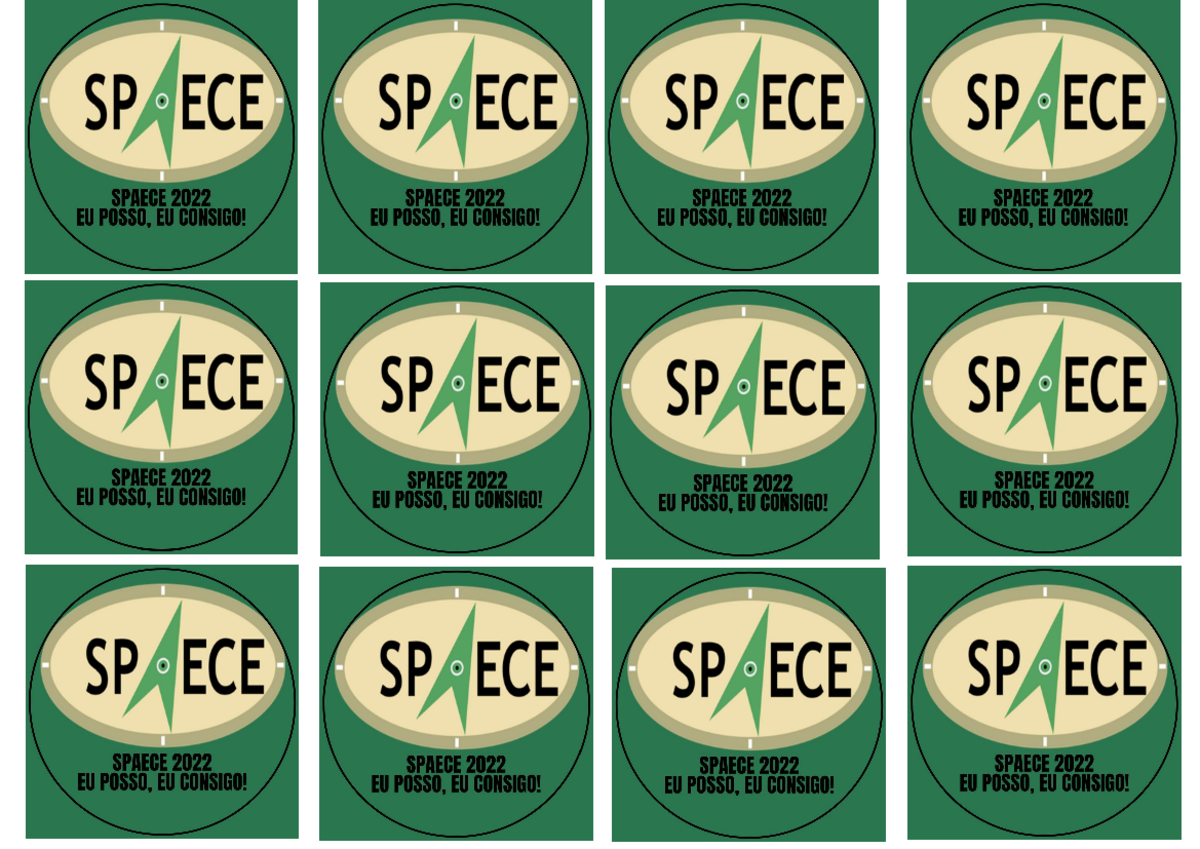 Spaece - Correcões - SP ECE SP ECE SP ECE SP ECE SPAECE 2022 SPAECE ...