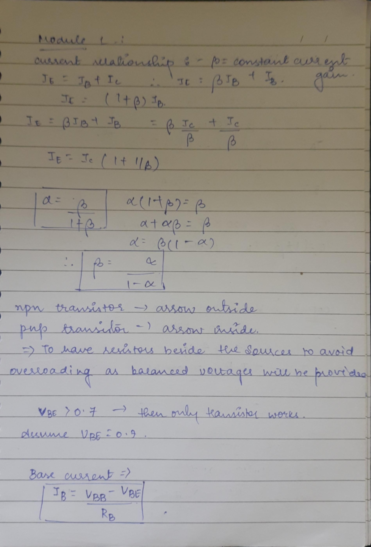 Module 1 and mod 2 analog - )To aawe Aeates beide tead Souce o avoid ...