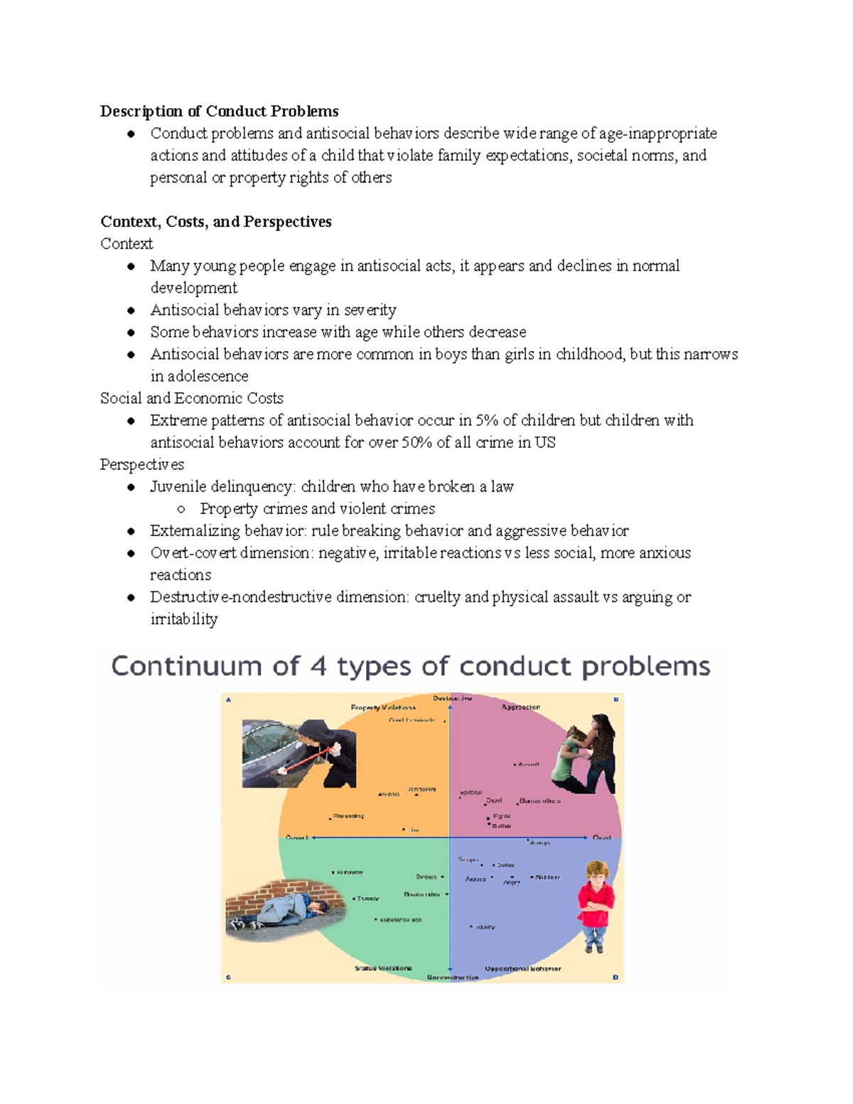 11 2 Chpt 9 & Notes - Michelle Rozenman - Description of Conduct ...