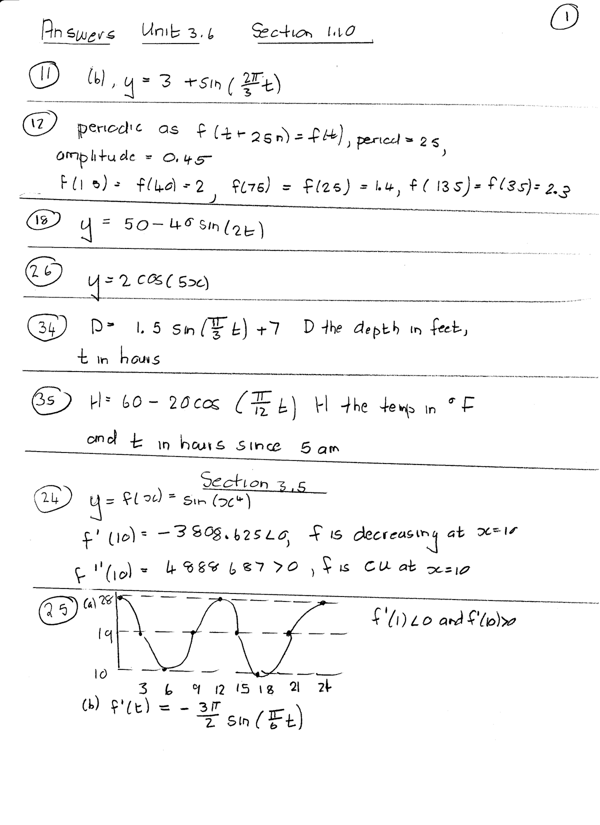 Unit3.6 Annoted Slides - I Answers Unit 3 Section 1 11 (b), , y 3 (3TH ...