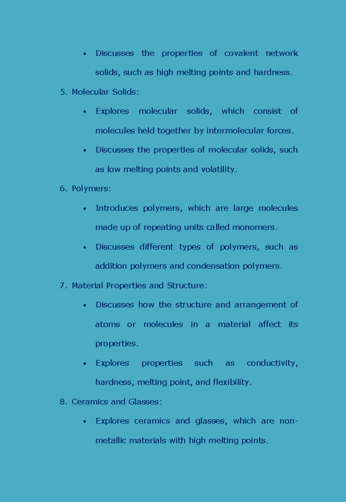 AP Chemistry-35 - AP Chemistry-35 - Discusses the properties of ...