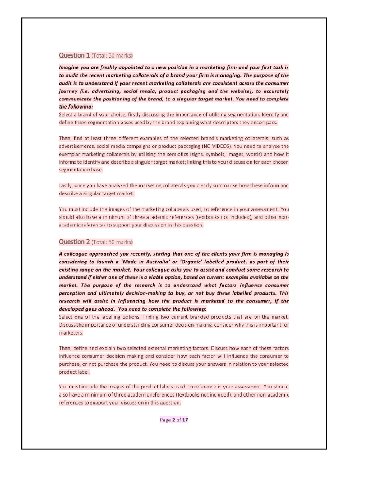 Individual Assignment Sample 1 - 313826 - Studocu