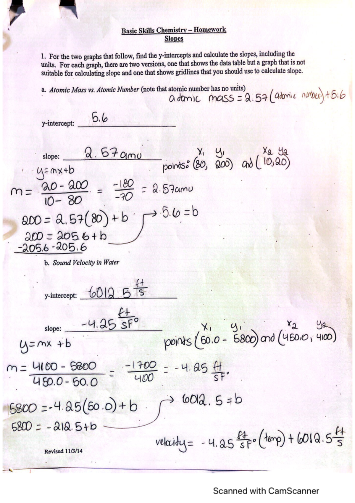 HW 2 1020 - Homework for CHEM 1020 - CHEM 1020 - Studocu