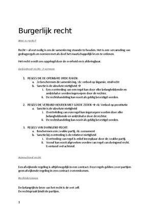 Examen inleiding burgerlijk recht - Examen inleiding burgerlijk recht ...