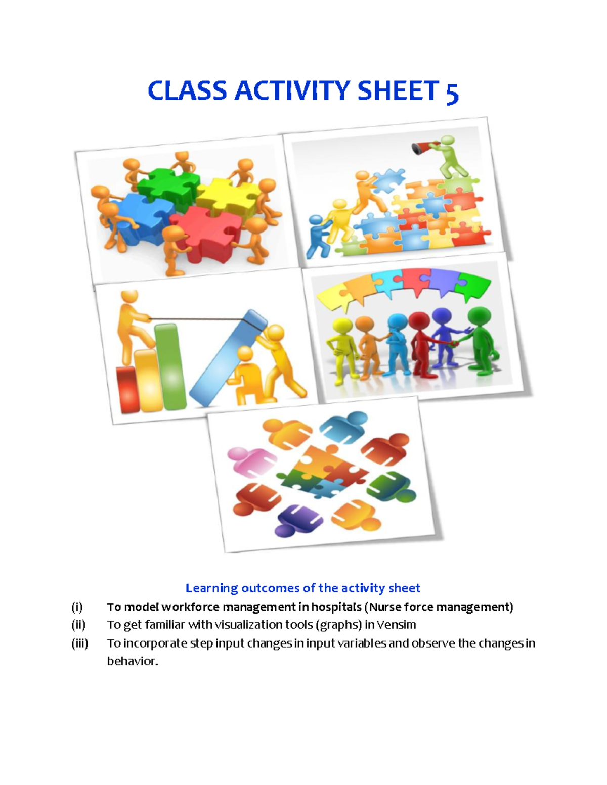 Class Activity Sheet 5 - CLASS ACTIVITY SHEET 5 Learning outcomes of ...