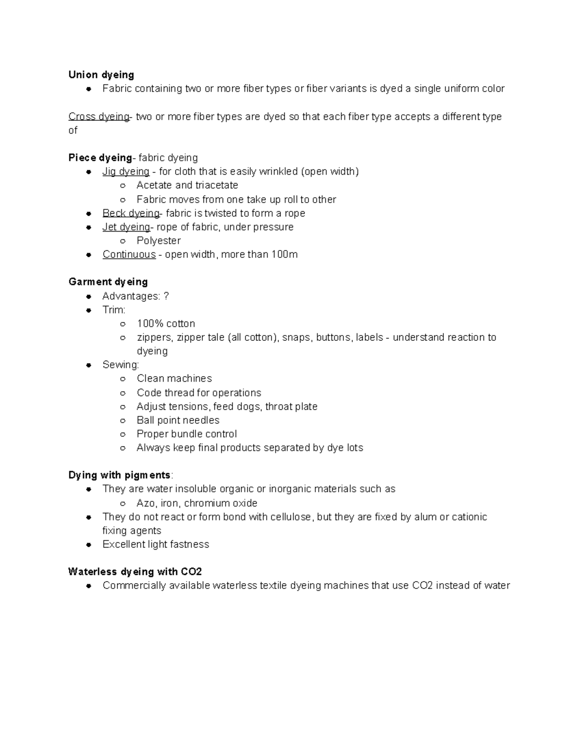 #24 4 26 18 - Dr. Majid Sarmadi - Union dyeing Fabric containing two or ...