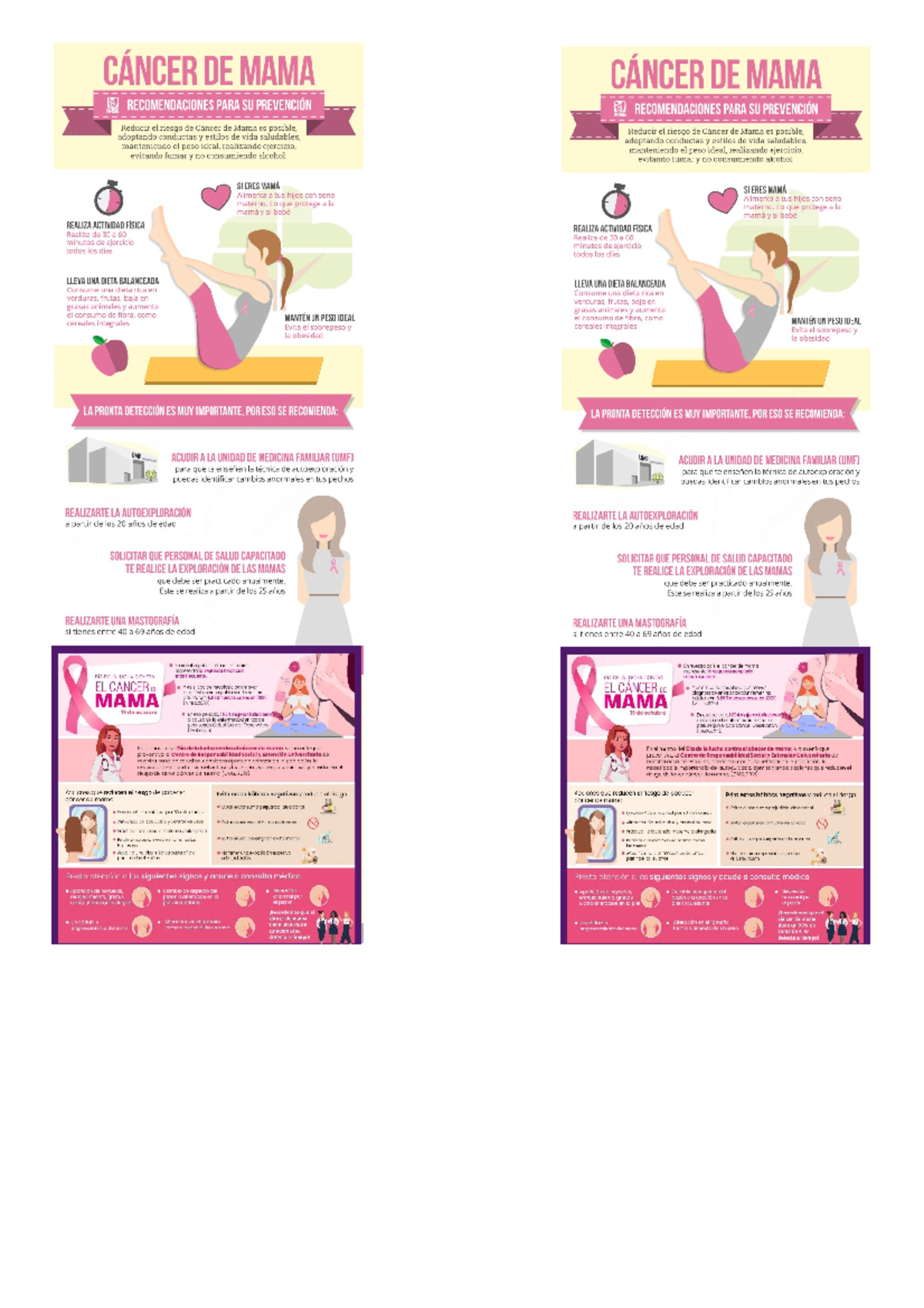 . Pastilla Cancer DE MAMA - psicología - Studocu