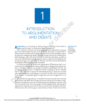 Activity 1 Module 2 - Debate Notes. - UNIVERSITY OF THE EAST COLLEGE OF ...