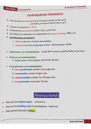 CHO chemistry. Q.B - Carbohydrate Chemistry Q Which of the following ...