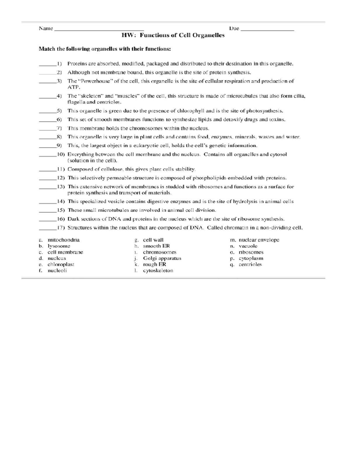 Cell Parts Worksheet BIOL 2401 Studocu cell-parts-worksheet-biol-2401-studocu