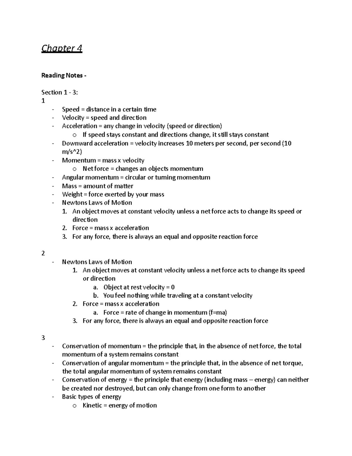 Chapter 4 - study guide for beginner astronomy at clemson - Chapter 4 ...