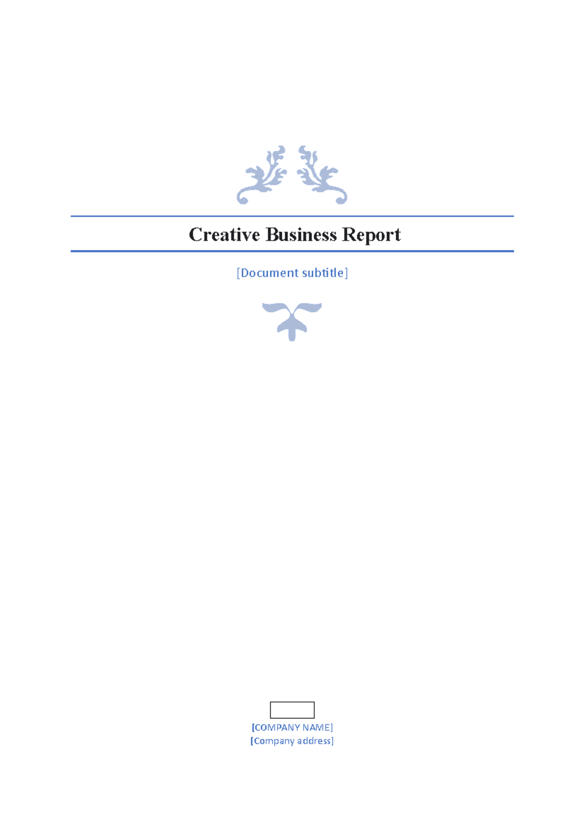 Fwd 12665 Creative Business Report - Creative Business Report [Document ...