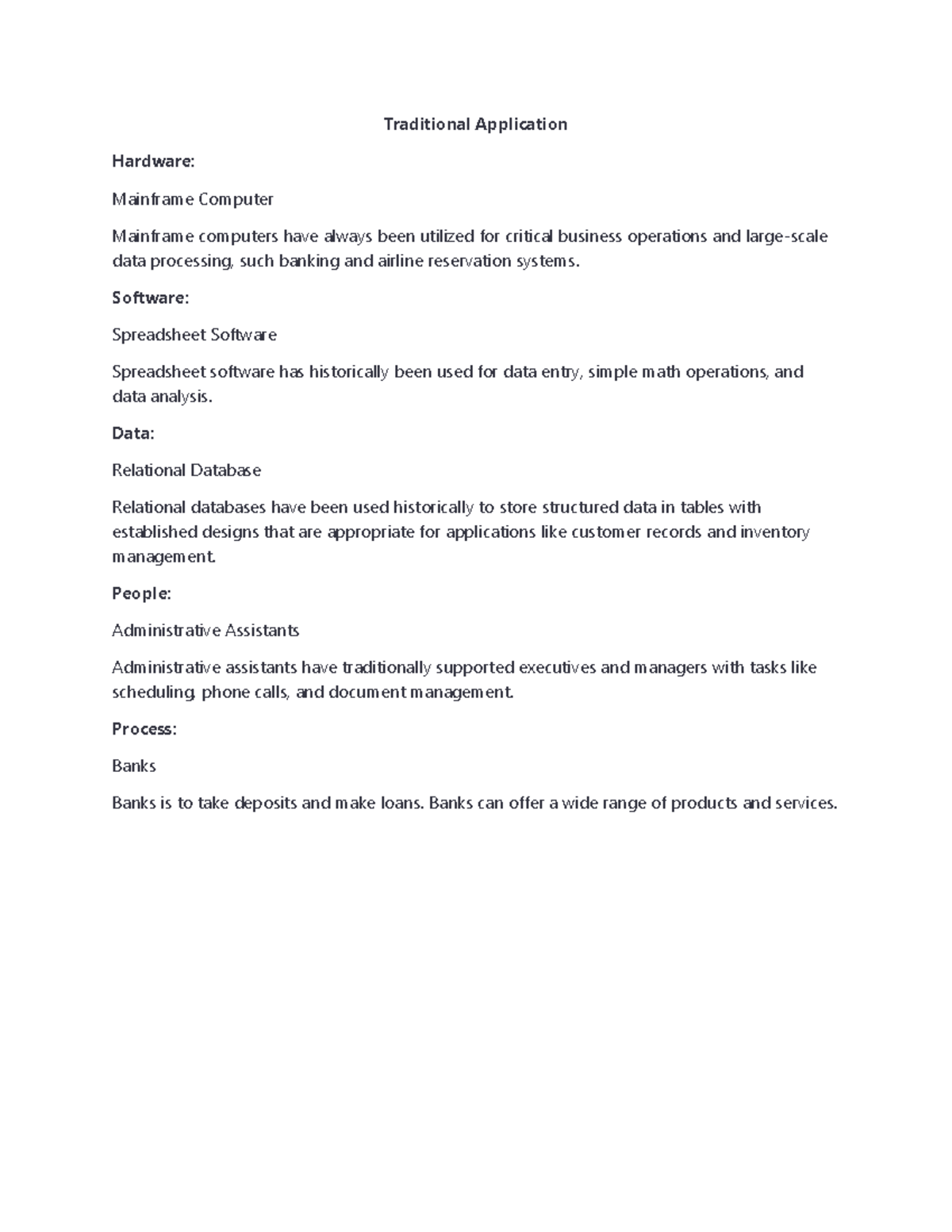 Piist 01 Activity 1 - Traditional Application - Traditional Application ...