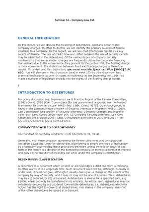 Part 1- History of Company Law in the UK - History of Company Law in ...