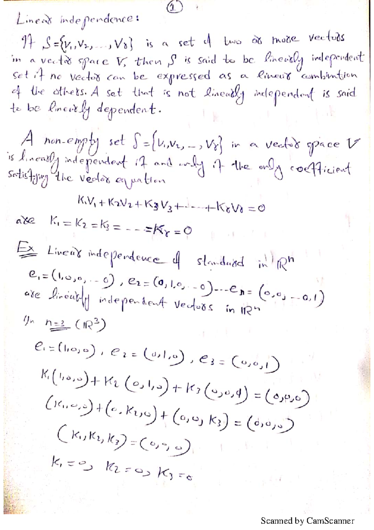 Linear IndependencevGram-Schmidt process - Data Structures - Studocu