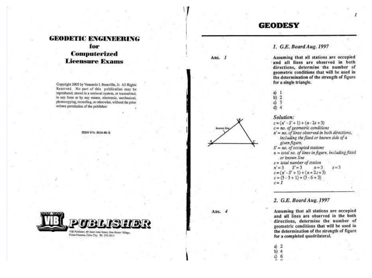 Pdf-geodesy-exam-reviewer-besavilla compress - I GEODESY GEODETIC ...