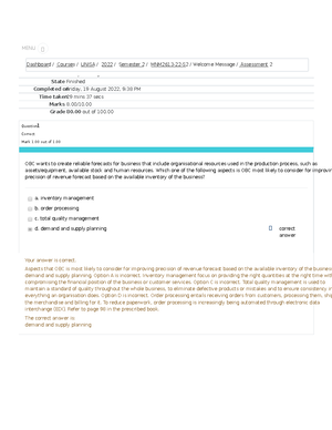 My Modules FAC1502 21 S1 26E Online Assessment 2 - 1/ 1 Points 1/ 1 ...