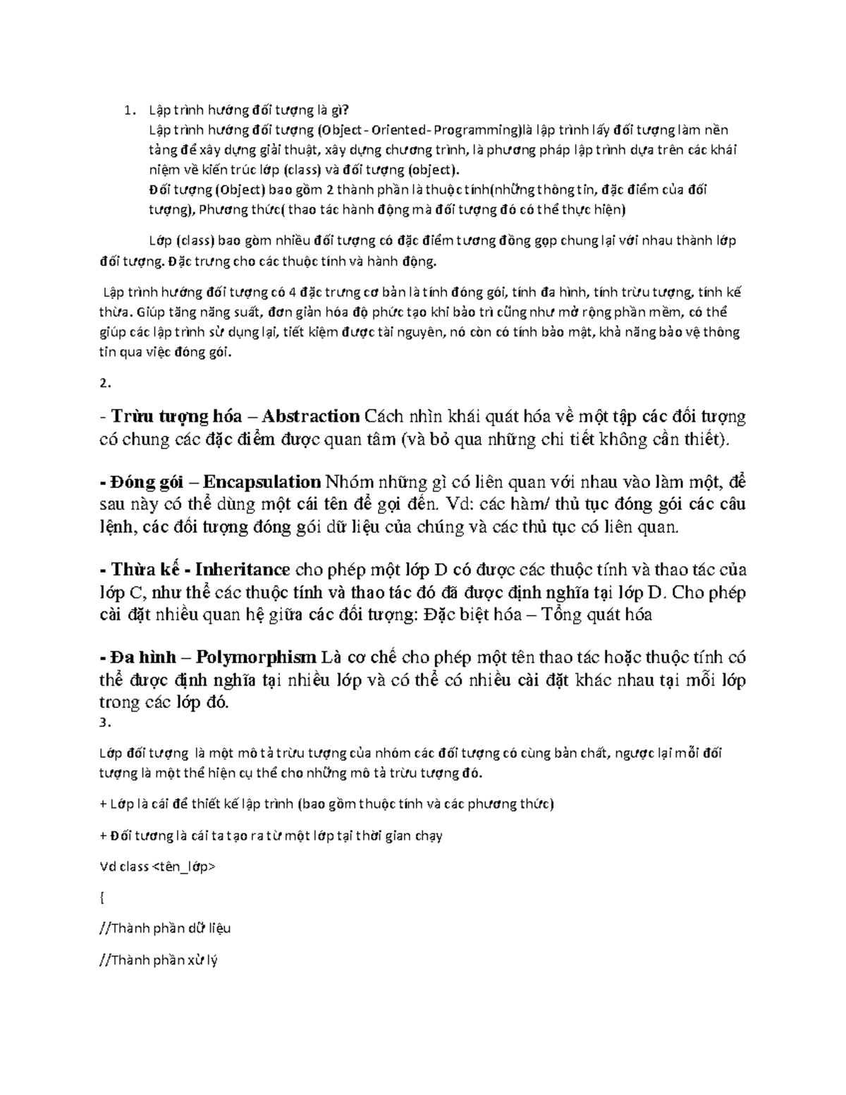 ONCK - no, i want download - L¿p trình h±ßng đßi t±ÿng l‡ gÏ? L¿p trình ...