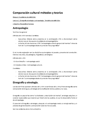 Guia Antropología y Comparacion Cultural 22-23 70023014 2023 - 22 ...
