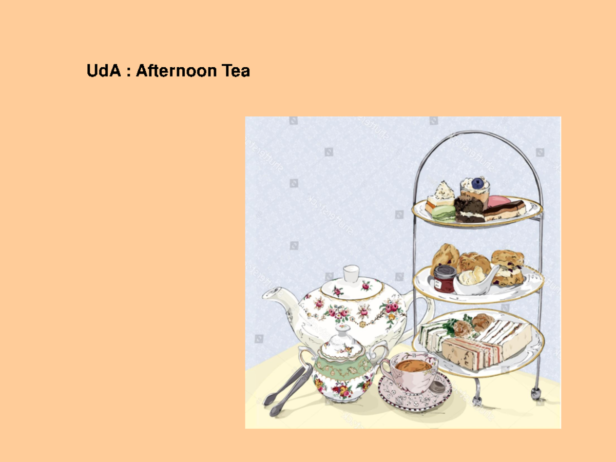 Afternoon tea uda accessibile - ####### UdA : Afternoon Tea Afternoon ...