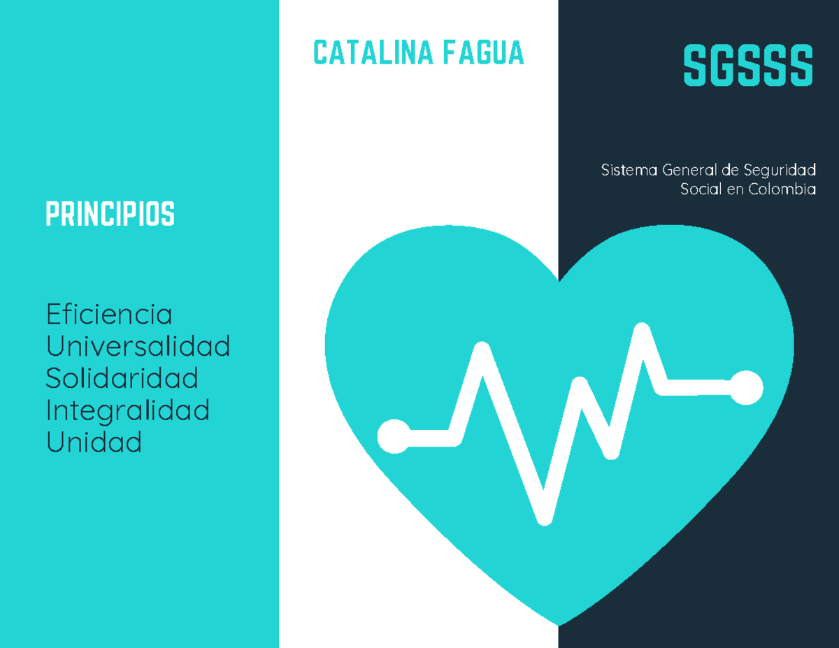 Sgsss - folleto - SGSSS Sistema General de Seguridad Social en Colombia ...