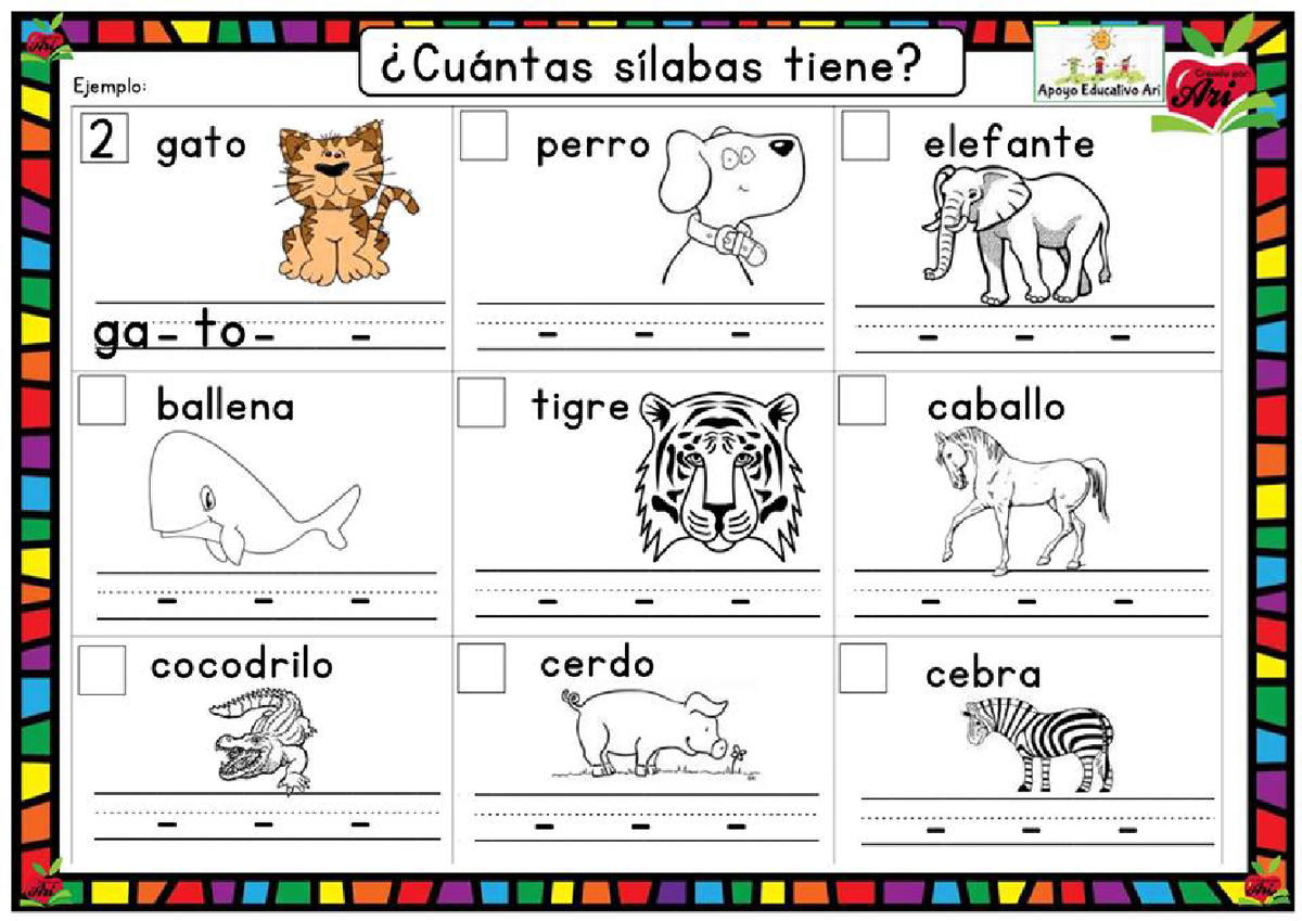 Cuantas Sílabas hay - Autor Everardo Zapata Santillan - Psicologías del ...