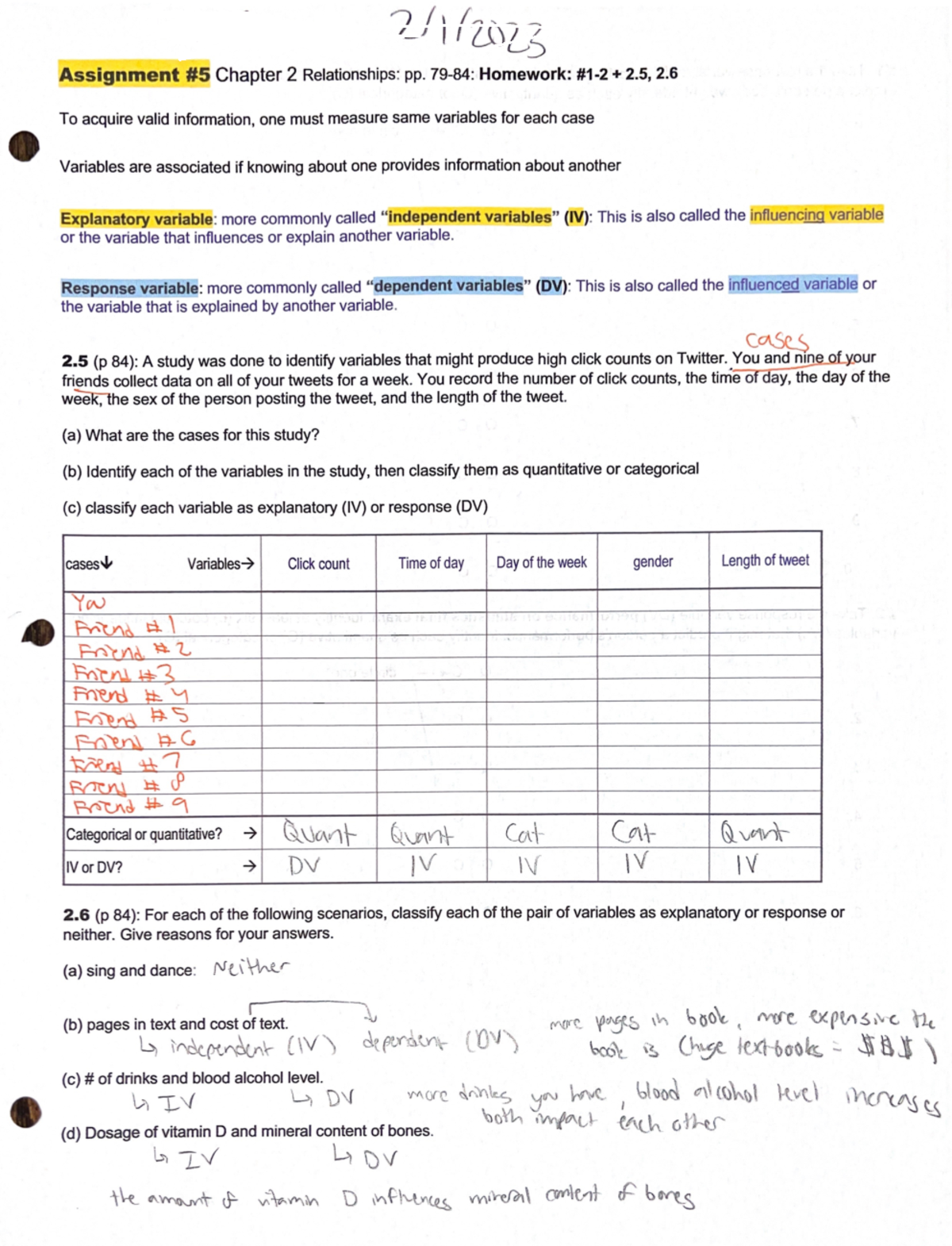 PY211 Darren George Assignment #5 Answers - PY 211 - Studocu