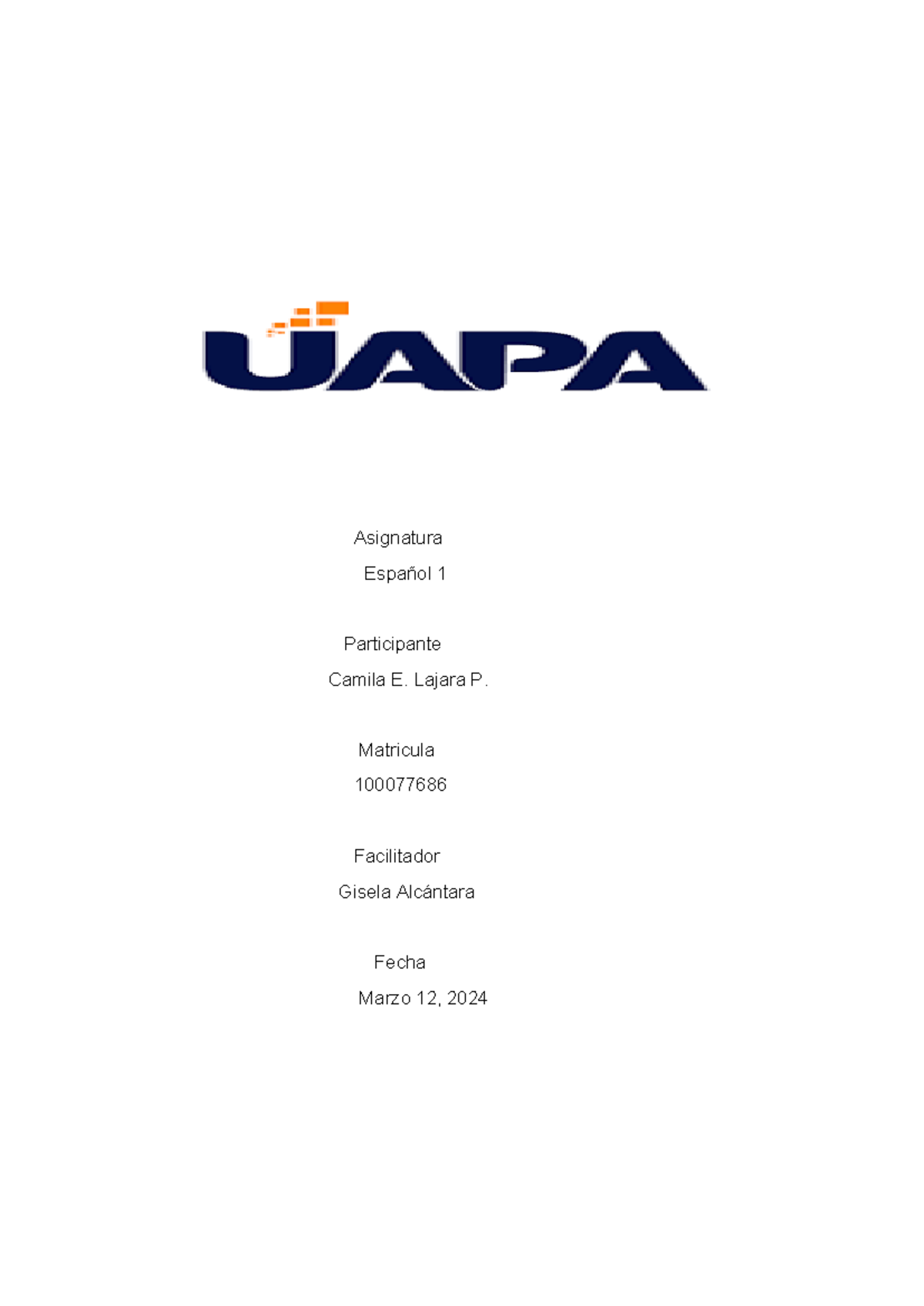 Esp tarea 2 letra basica 2 - Letra básica I - Asignatura Español 1 ...
