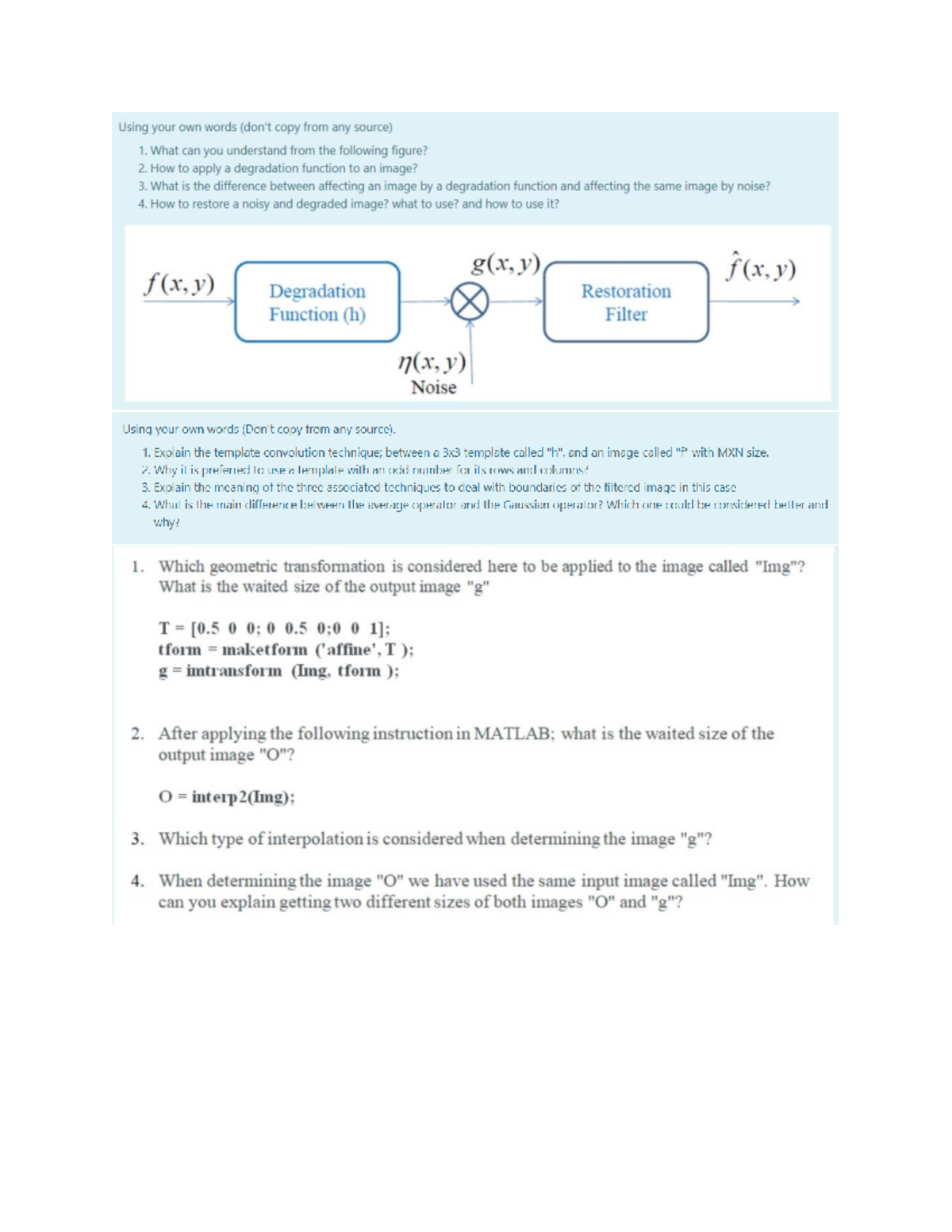 Computer Vision Mıdterm - Studocu